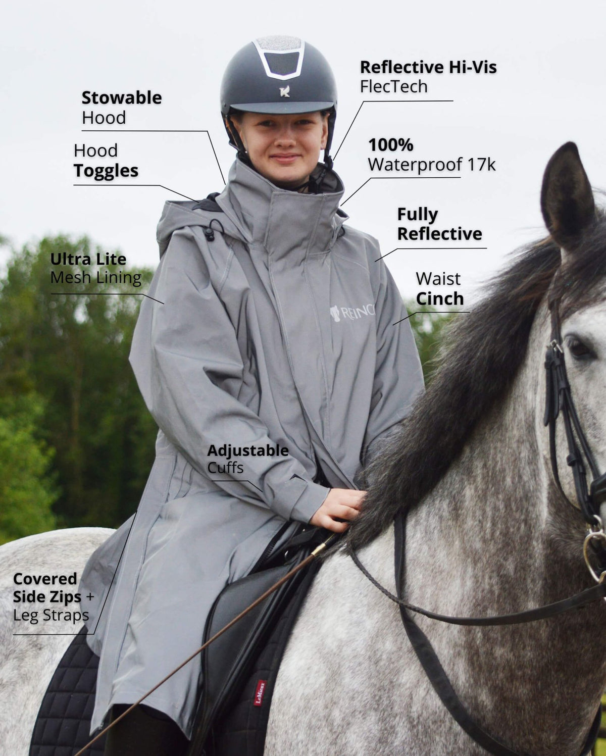 Reincoat Lite Women's - Reflective Silver